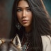 Muskogee Creek Native American Woman | Beautiful Mixed Race Female | AI ...