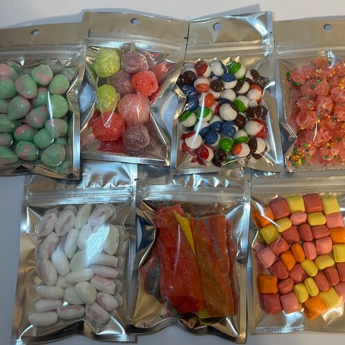 Freeze Dried Mystery Sampler Freeze Dried Candy Sample Pack - Etsy