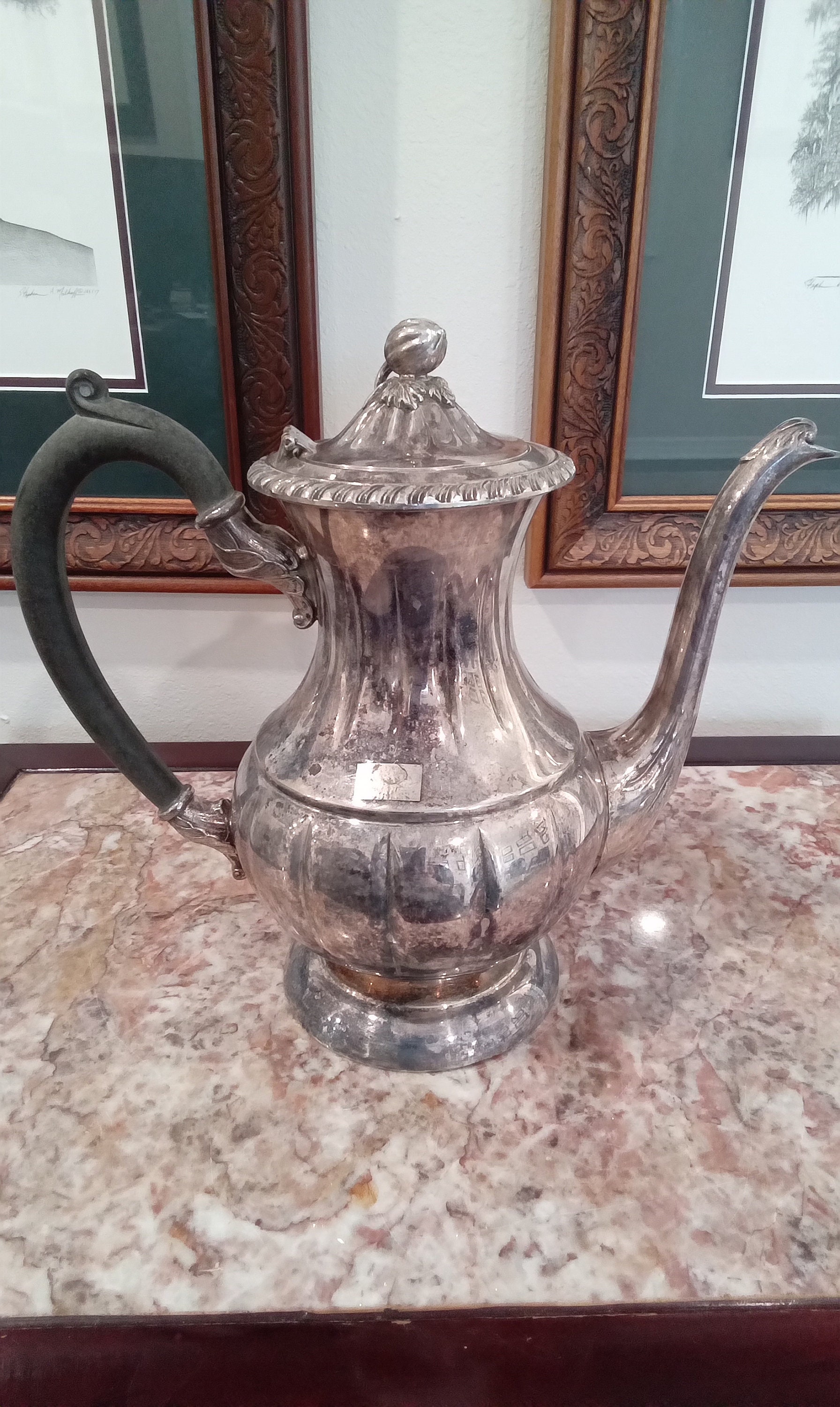 Vintage Portsmouth Silver Plate Coffee/tea Pot - Etsy