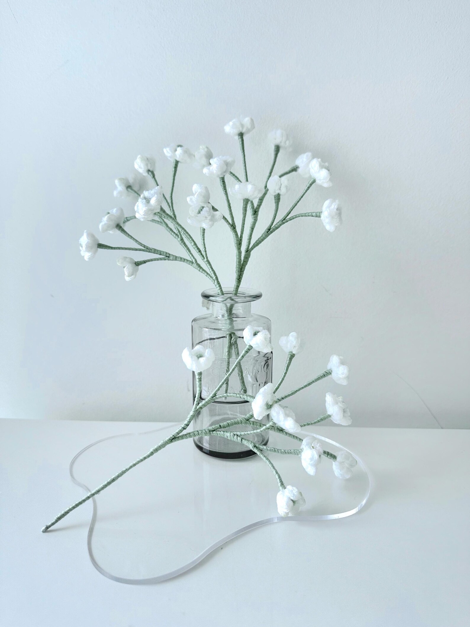 Crochet Baby's Breath | Crochet Gypsophila | Crochet Flowers | Flower ...