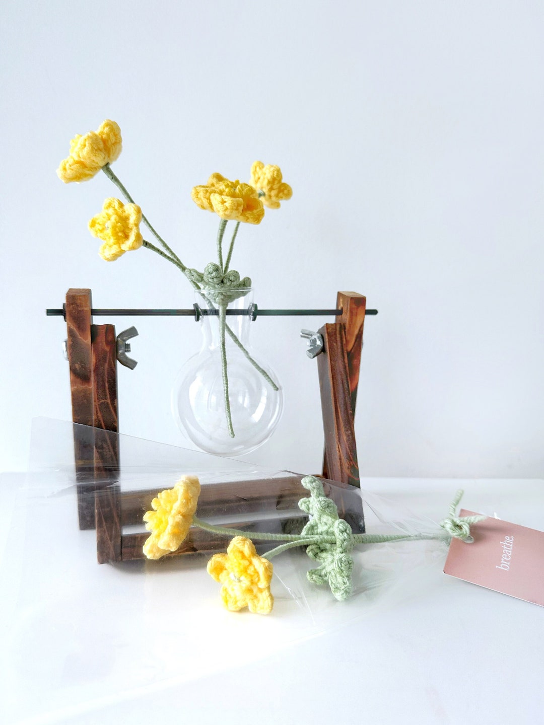 Crochet Buttercup | Crochet Flowers | Floral Ornament | Table Decor ...