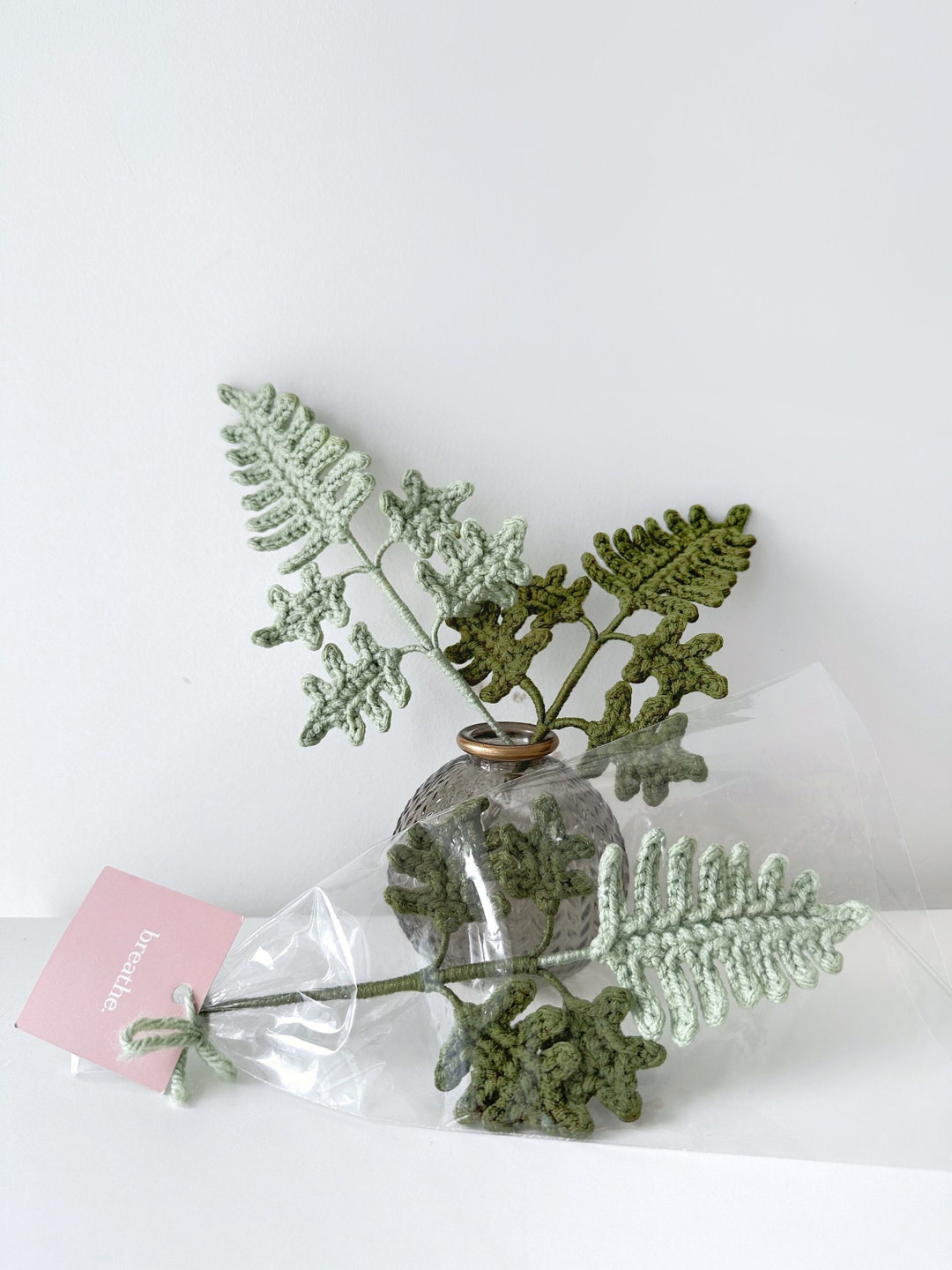 Crochet Fern | Crochet Flowers | Flower Ornament | Table Decor | Gifts ...