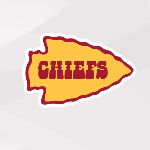 Chiefs Kingdom Waterproof Vinyl Sticker Chiefs Laptop - Etsy