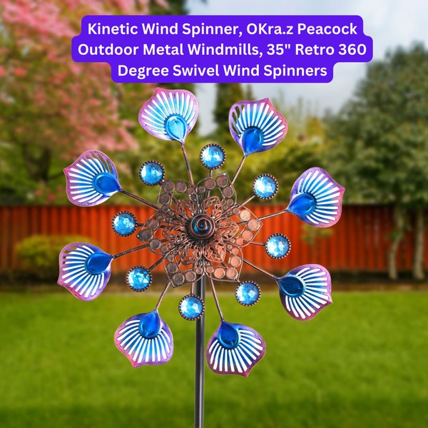 Kinetic Wind Spinner - Etsy