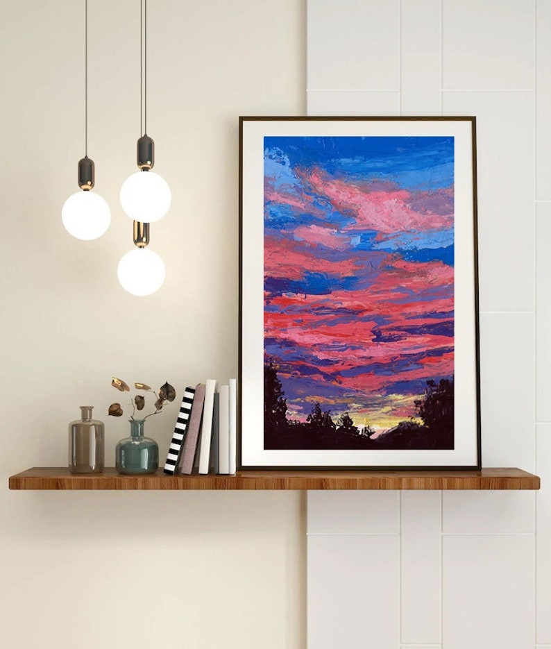 Dramatic Sky / A4 Print - Etsy UK