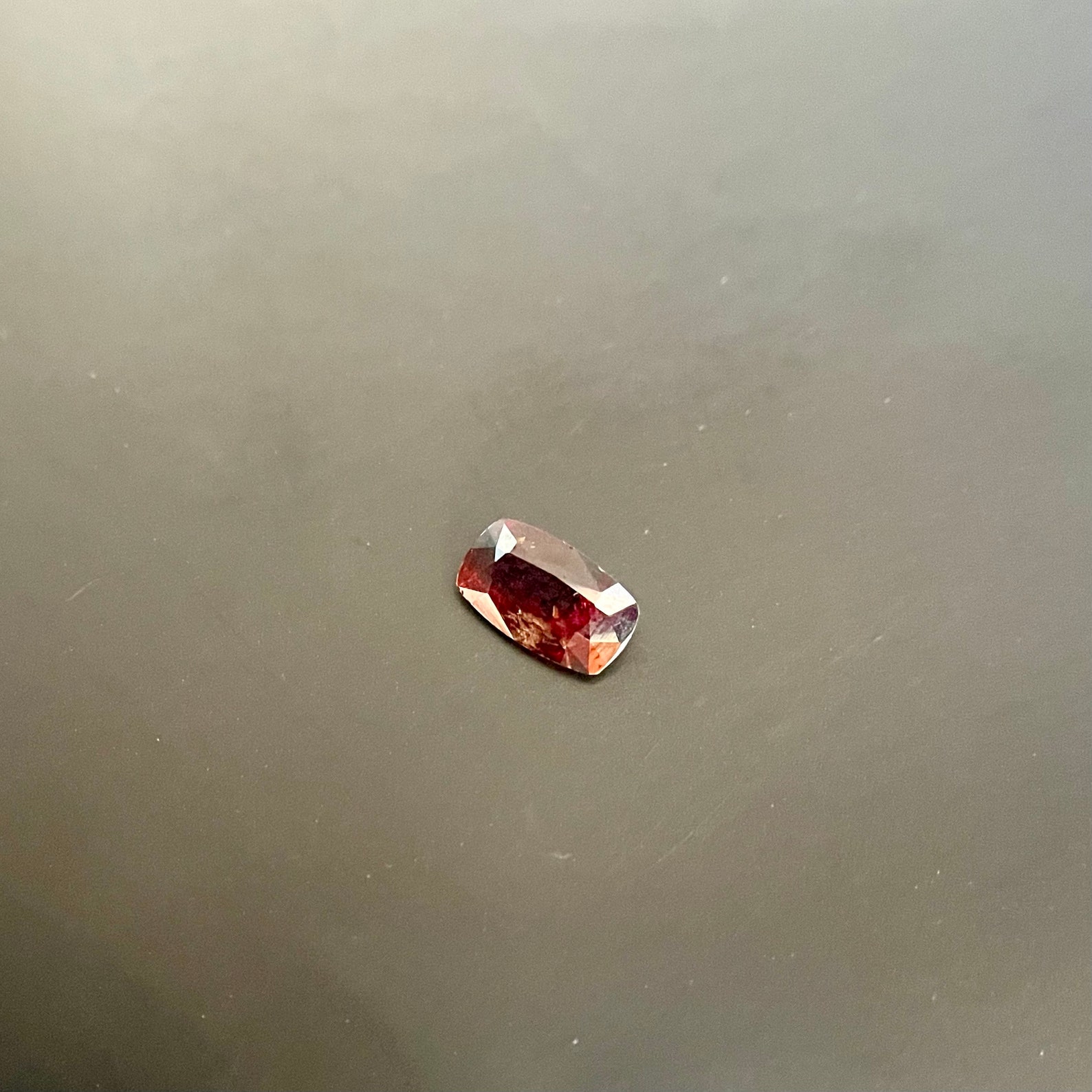 2.37 Natural Mangano Tantalite, Highly Saturated Blood Red Color, Rare ...