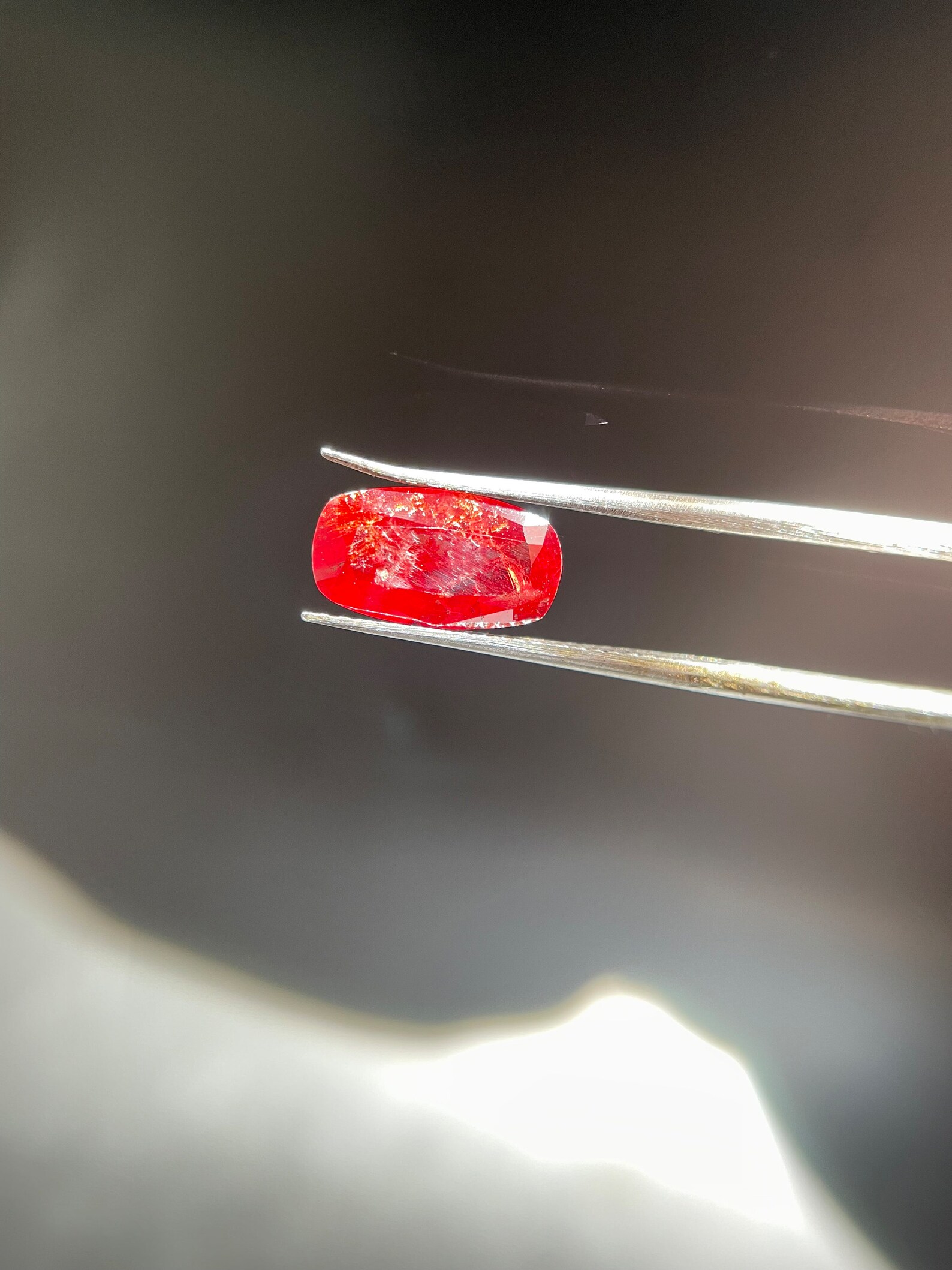 2.37 Natural Mangano Tantalite Highly Saturated Blood Red - Etsy