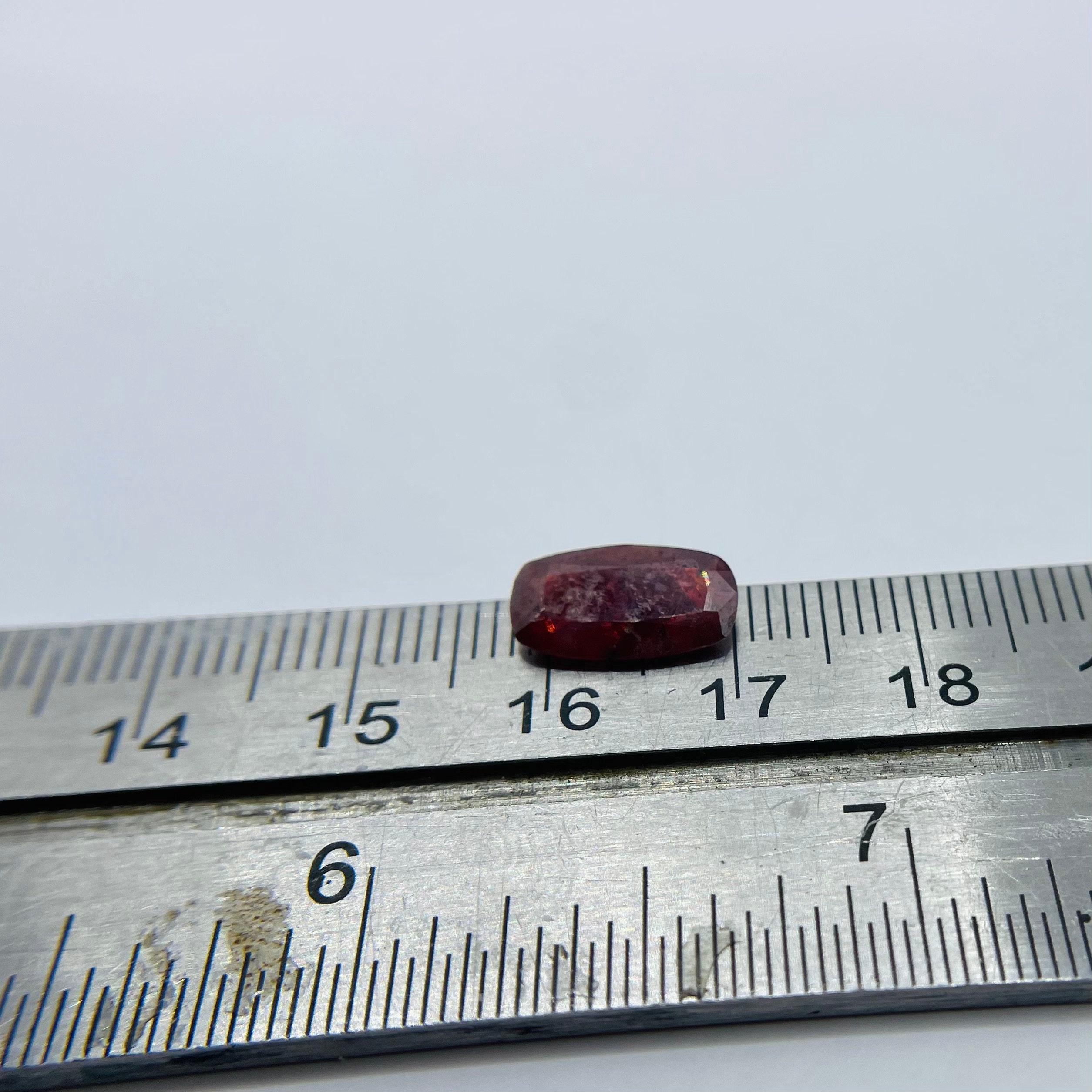 2.37 Natural Mangano Tantalite, Highly Saturated Blood Red Color, Rare ...