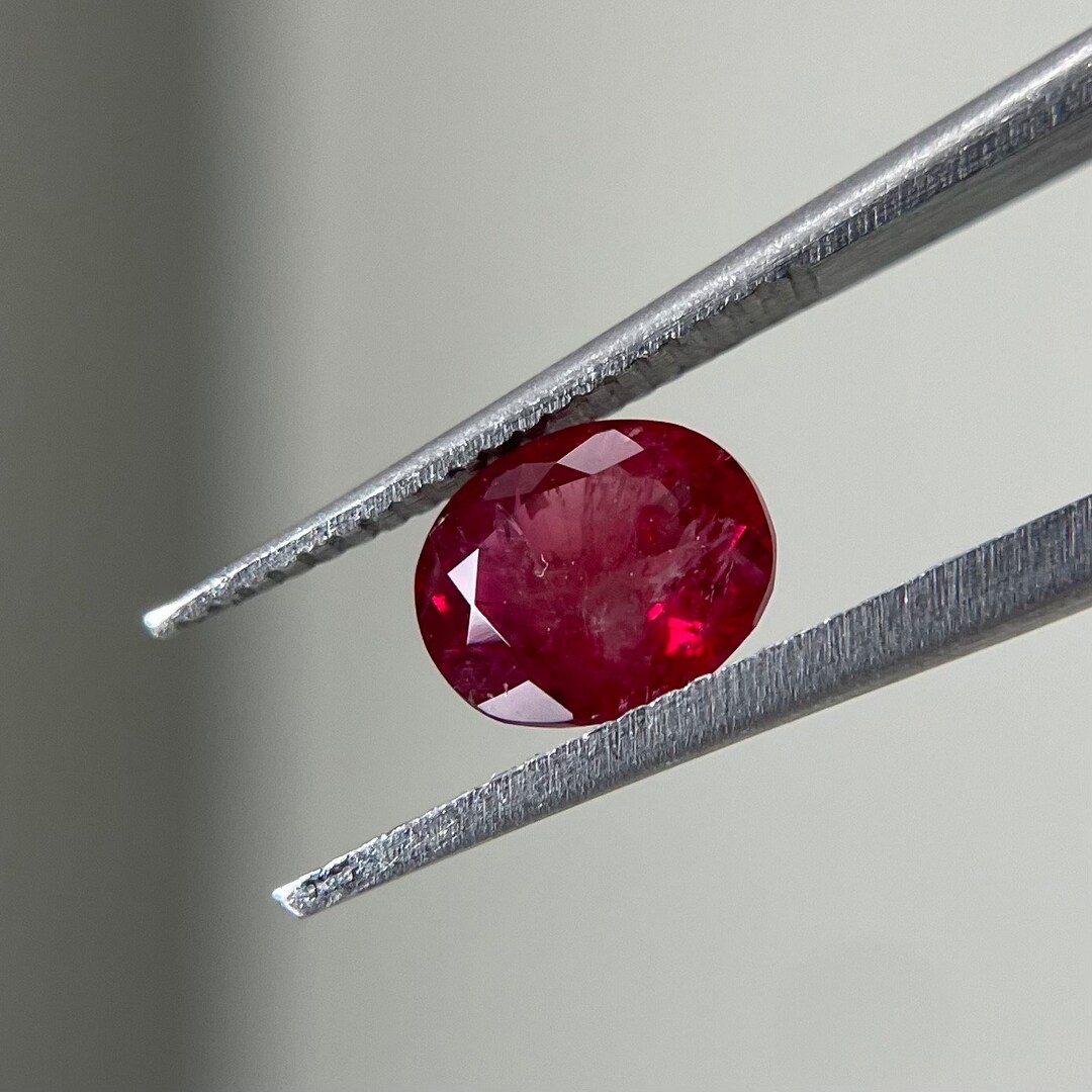 0.74 Ct Red Beryl, Aka Bixbite, Ultra Rare Gemstone From Utah, USA ...