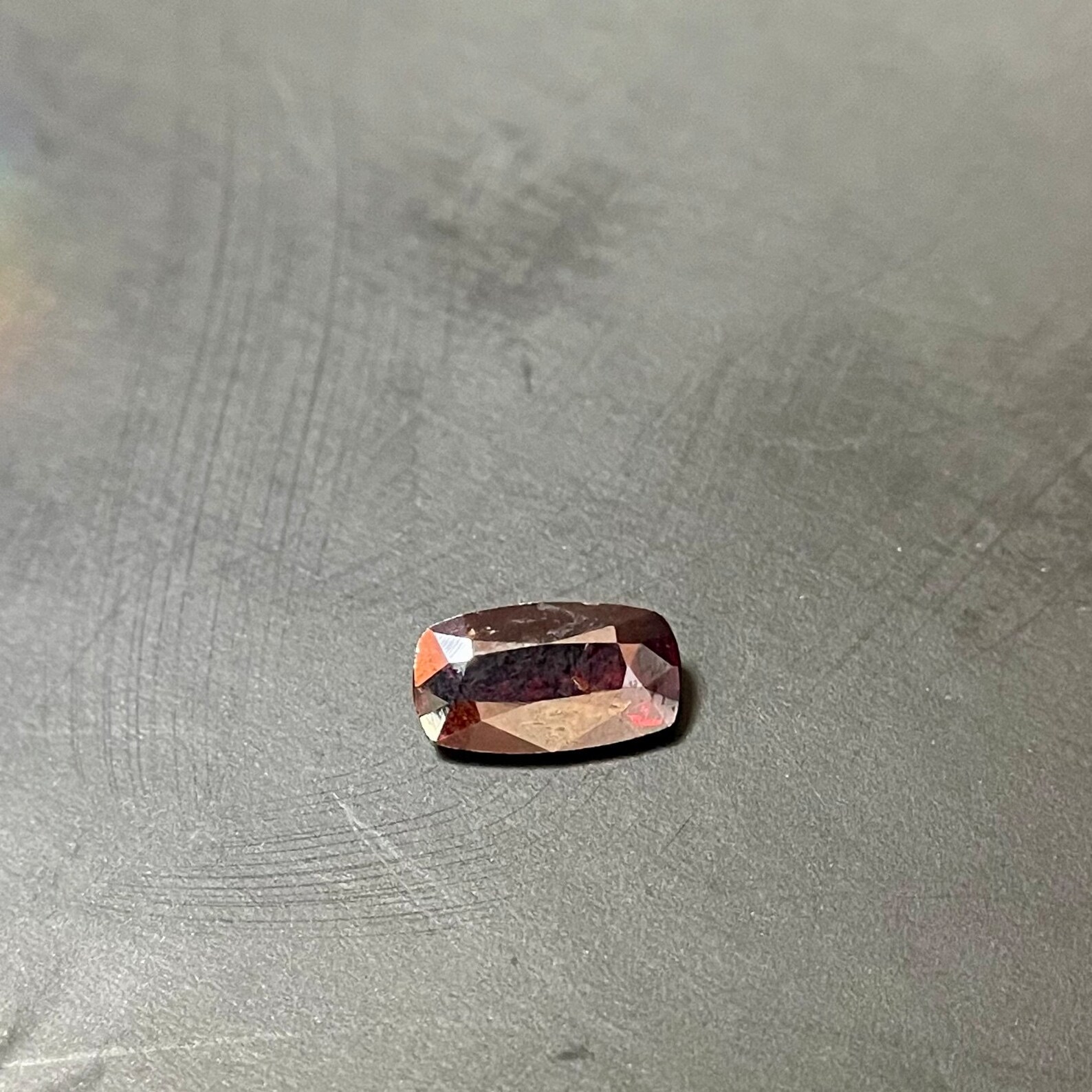 2.37 Natural Mangano Tantalite, Highly Saturated Blood Red Color, Rare ...
