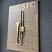 3D Trombone With Musical Sayings - Etsy
