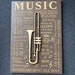 3D Trombone With Musical Sayings - Etsy