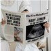 BABY NEWSPAPER New Baby Announcement - Etsy
