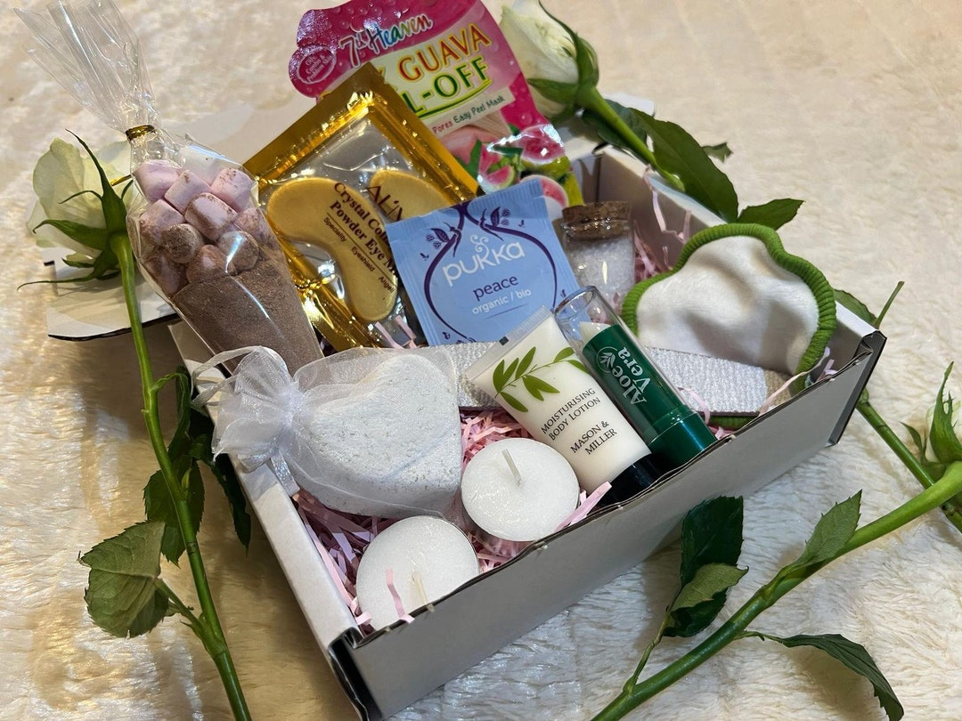 Self Care Pamper Gift Box Spa Gift Box Pamper Gift for Her - Etsy