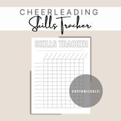 Cheer Coach Planner, Printable Cheer Planner, Cheer Season Planner ...