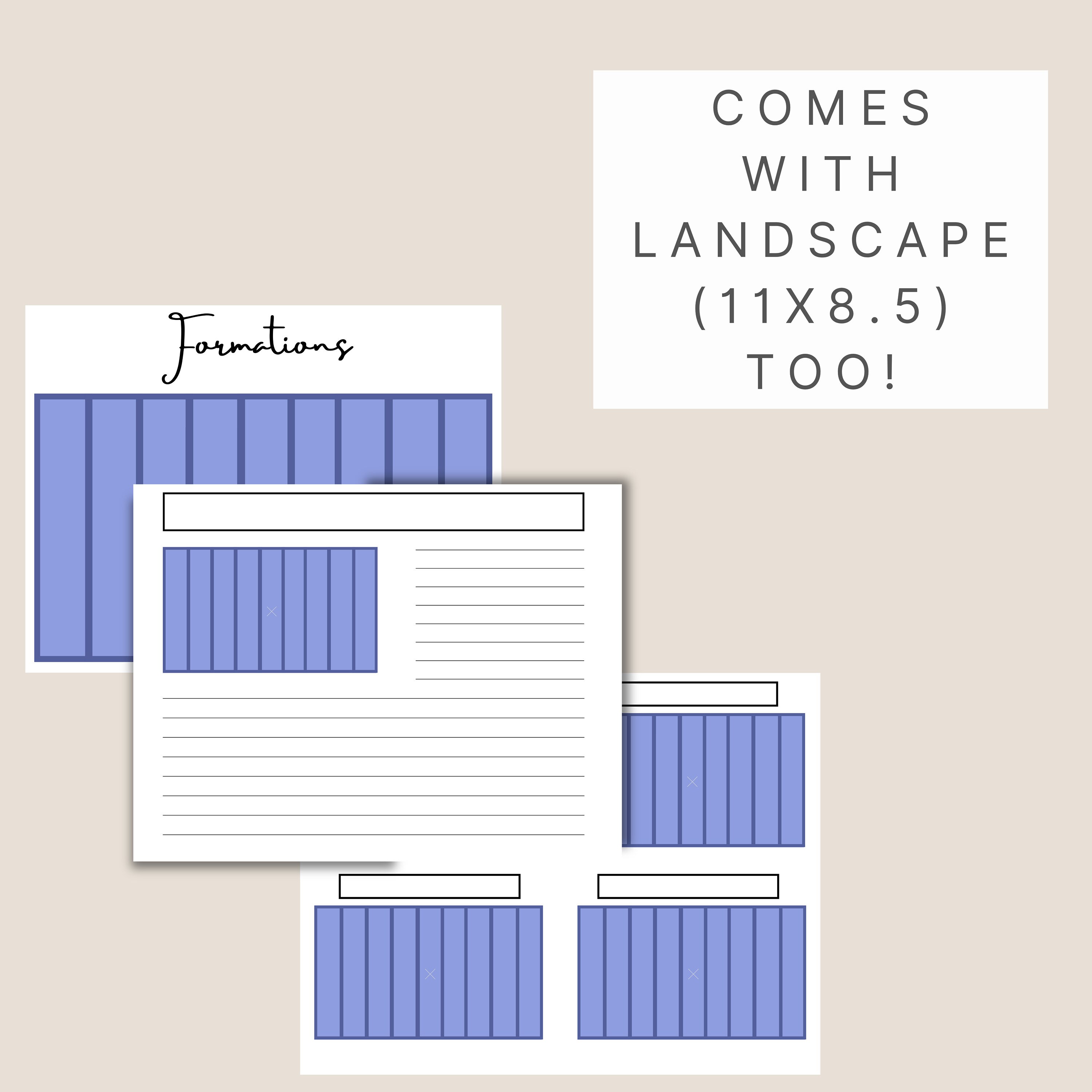 Formations Tracker/9-panel Sheets/cheer Floor 9-panel/cheer Floor ...