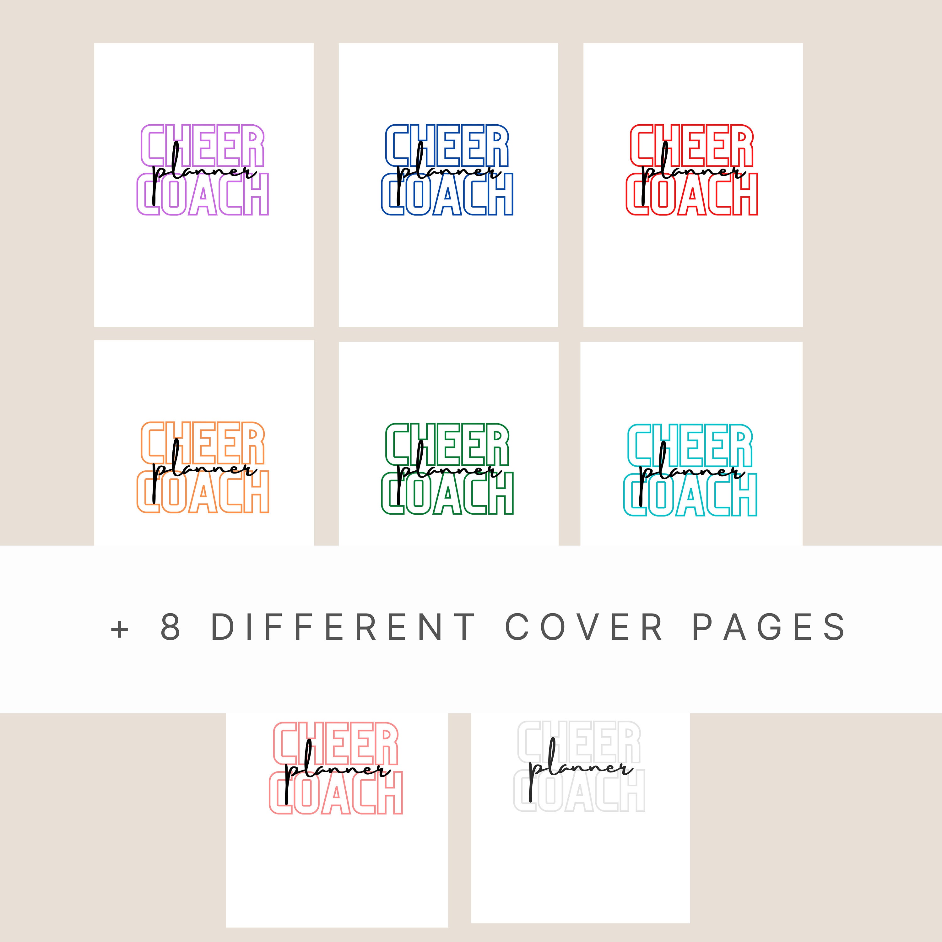 The Ultimate Cheer Coach Planner/cheer Planner/cheer Coach Gift/digital ...