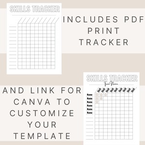 Skills Tracker/tumbling Skills Tracker/cheerleading Tracker/tumbling ...