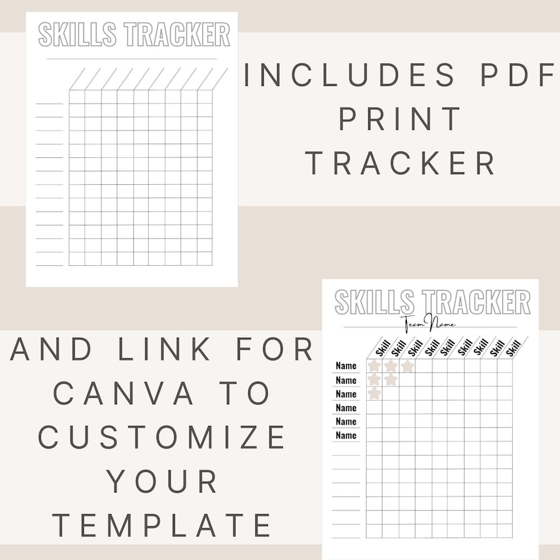 Skills Tracker/tumbling Skills Tracker/cheerleading Tracker/tumbling ...