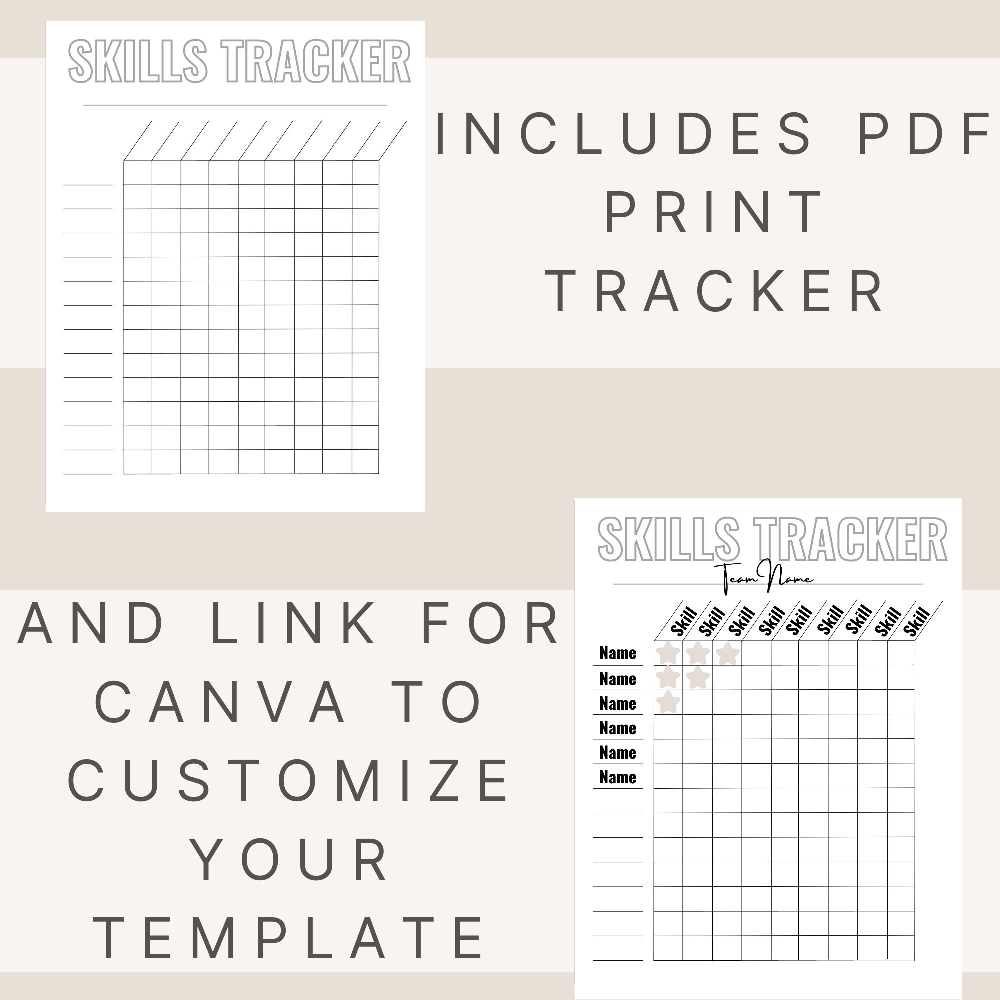 Skills Tracker/tumbling Skills Tracker/cheerleading Tracker/tumbling ...