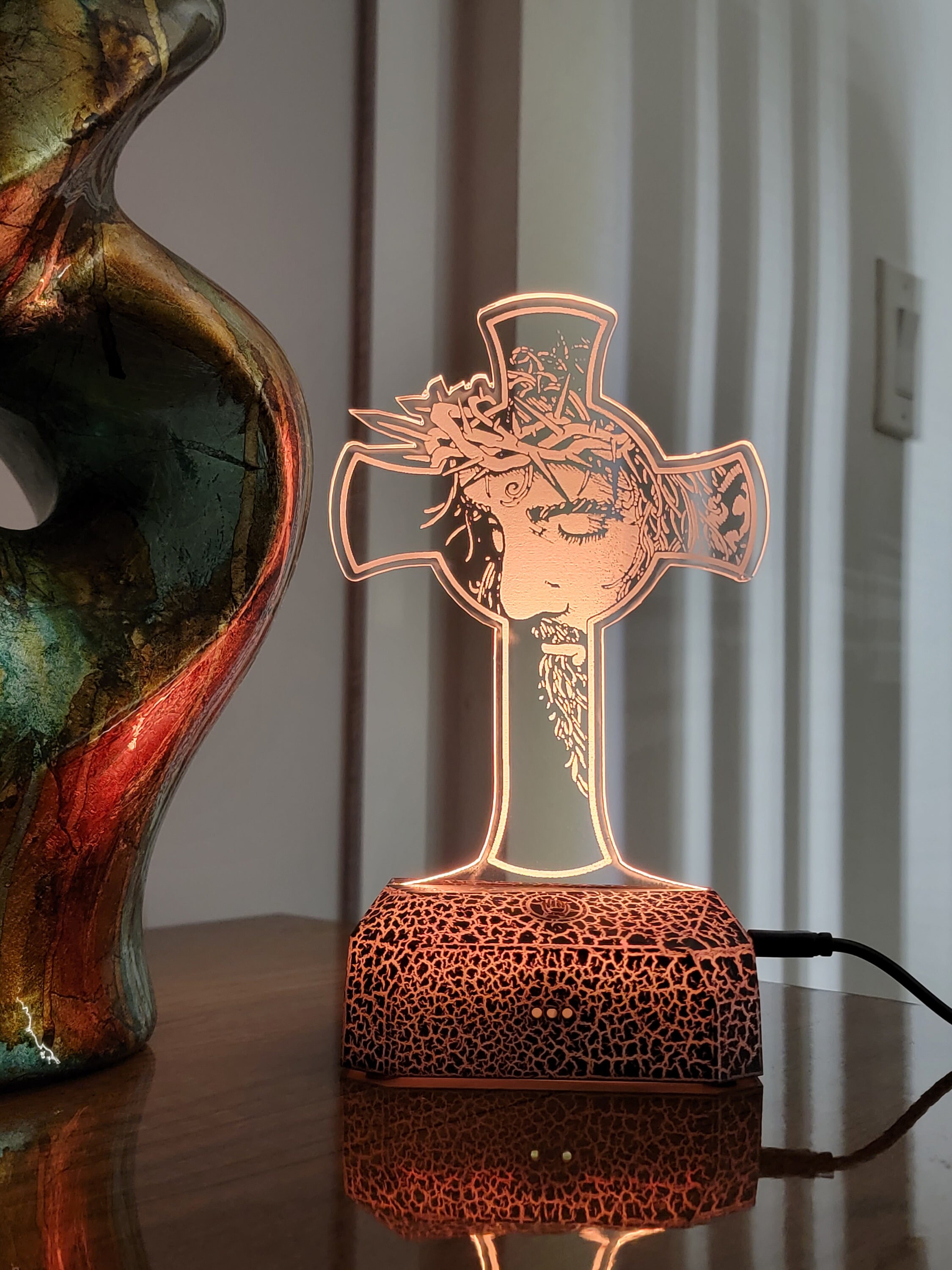 Jesus Christ Night Light, Jesus Light, Jesus, Custom Night Light ...