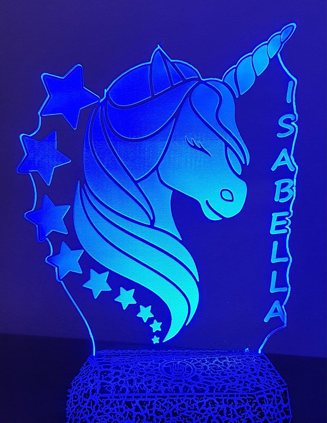 Unicorn Night Lights Unicorn for Her Custom Night Light - Etsy