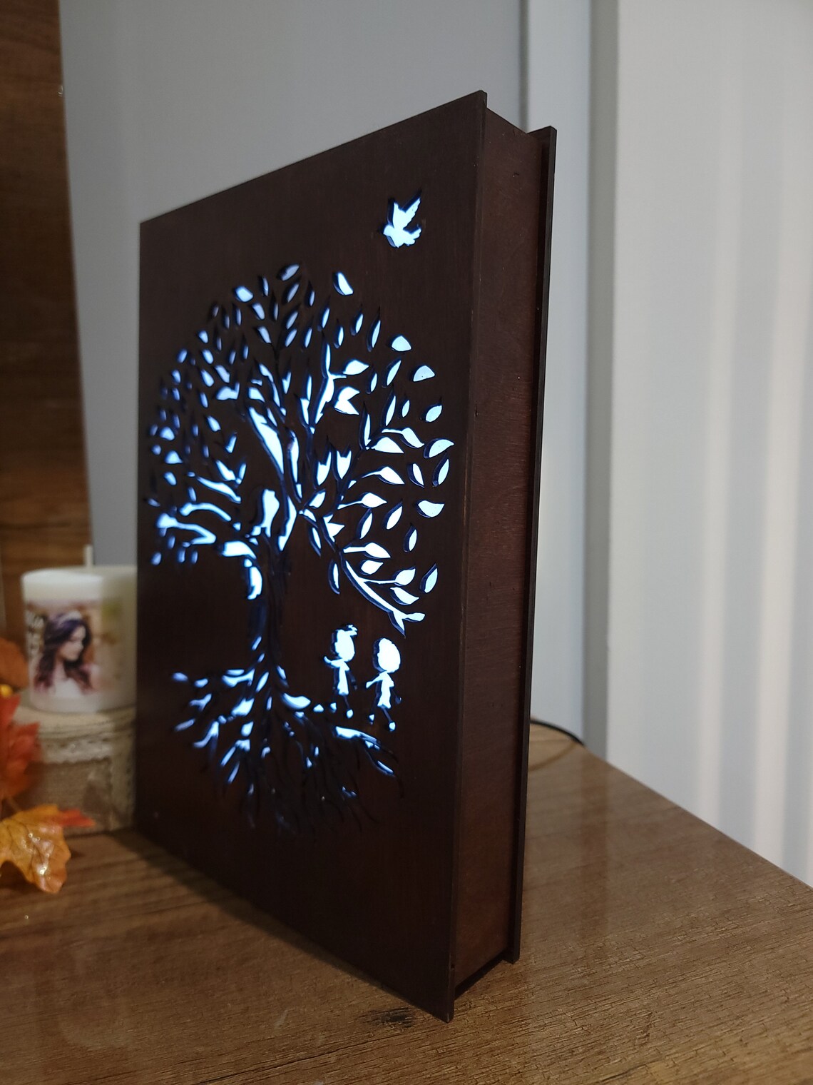 Tree of Life Family Lamp, the Tree of Life, Mothers Day Gift, Tree of ...