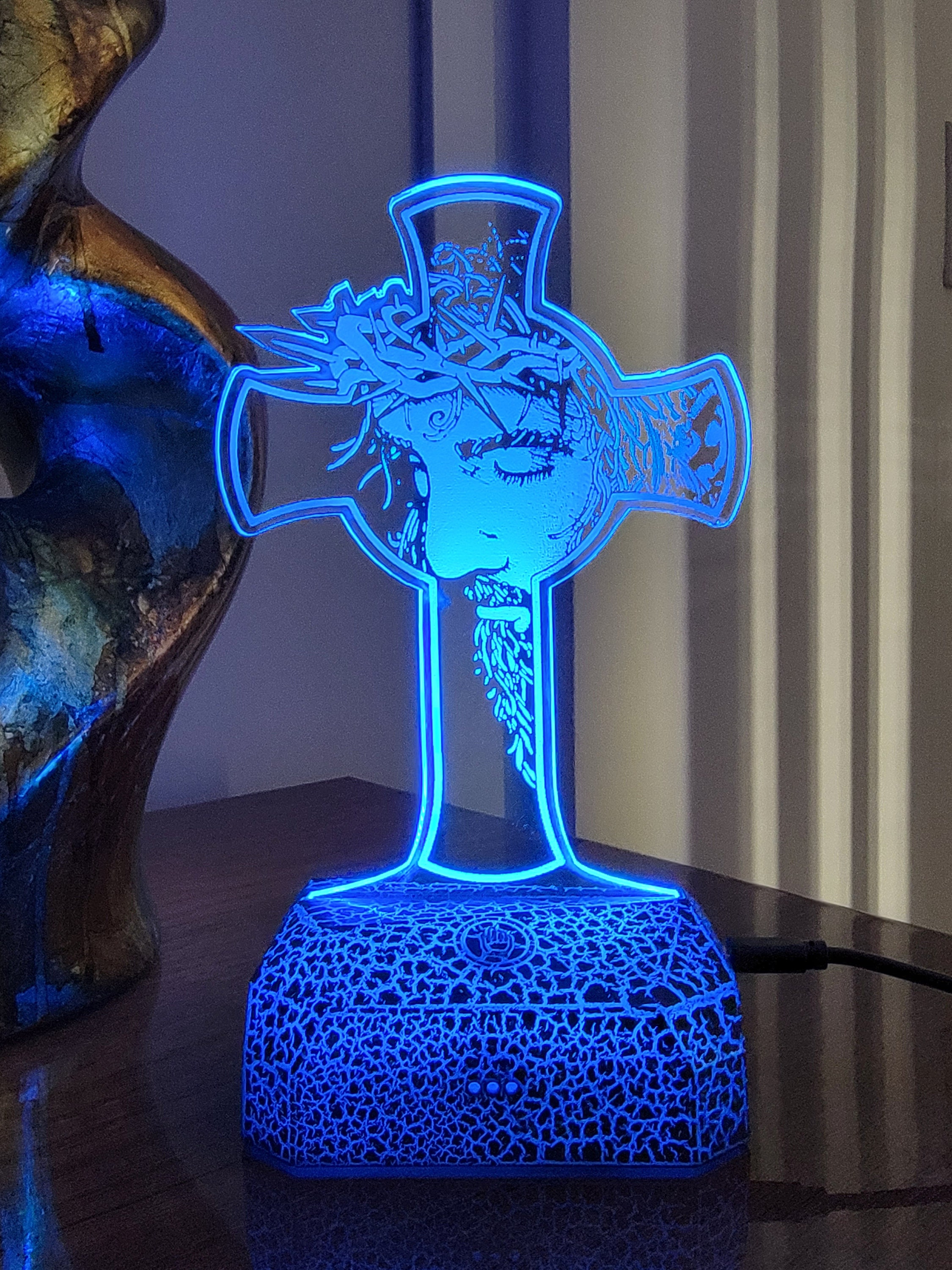 Jesus Christ Night Light, Jesus Light, Jesus, Custom Night Light ...