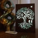 Tree of Life Family Lamp, the Tree of Life, Mothers Day Gift, Tree of ...