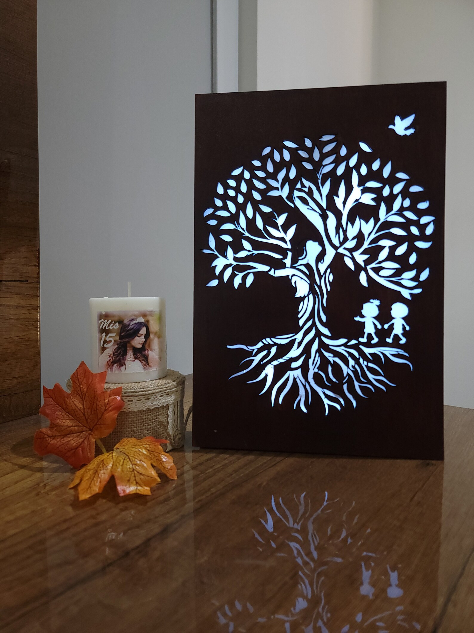 Tree of Life Family Lamp, the Tree of Life, Mothers Day Gift, Tree of ...
