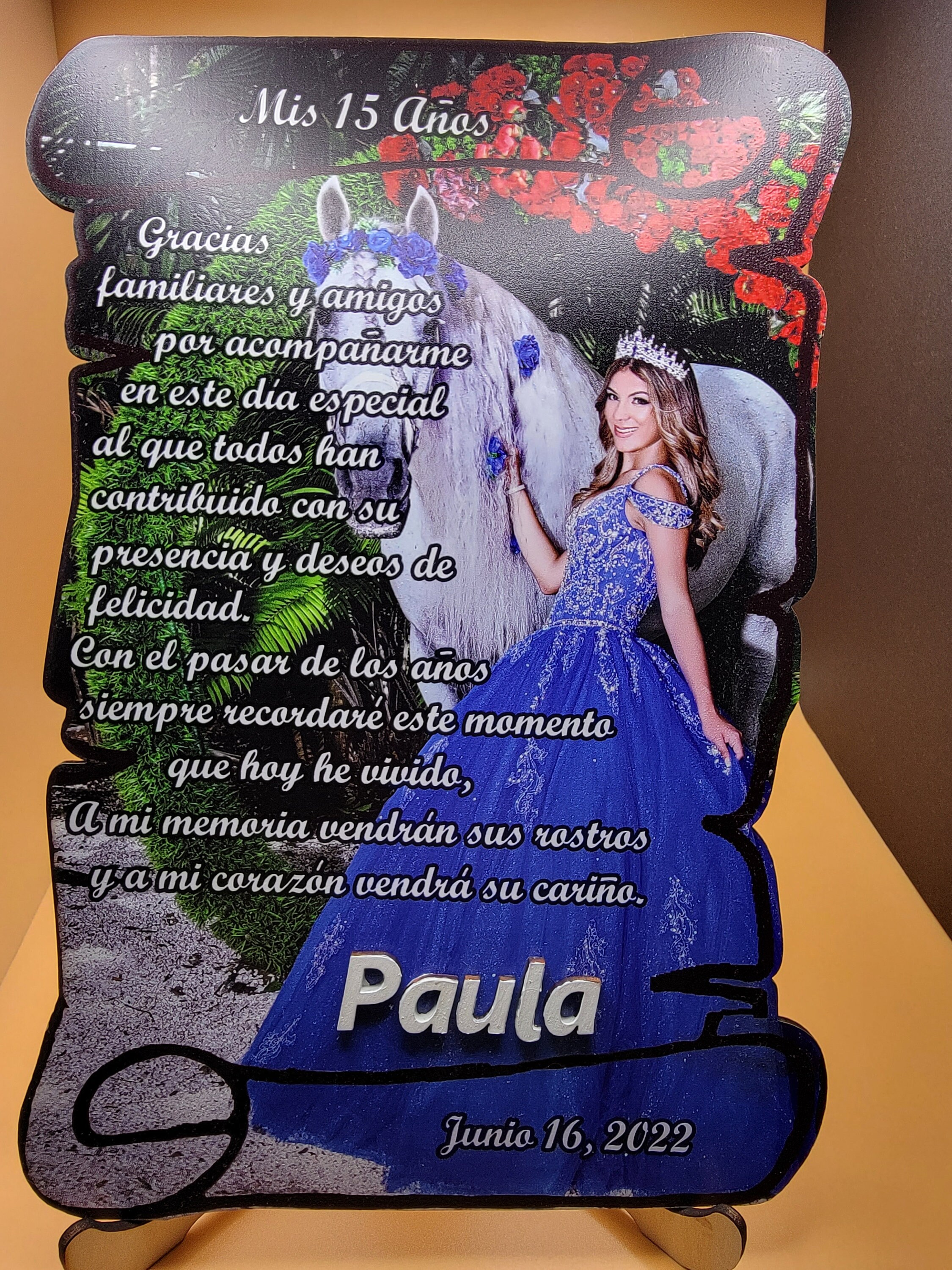 Quinceanera Wooden Scrolls Handmade Scrolls Quinceanera - Etsy