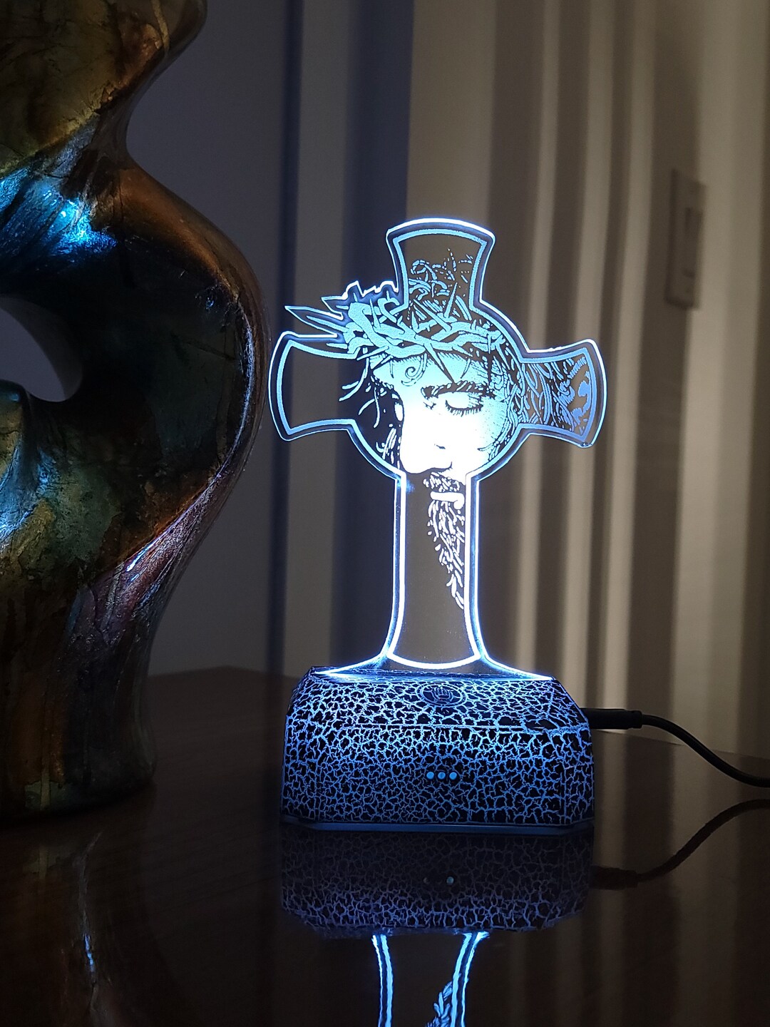 Jesus Christ Night Light, Jesus Light, Jesus, Custom Night Light ...