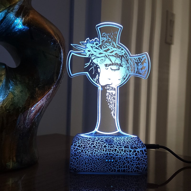 Jesus Christ Lamp - Etsy