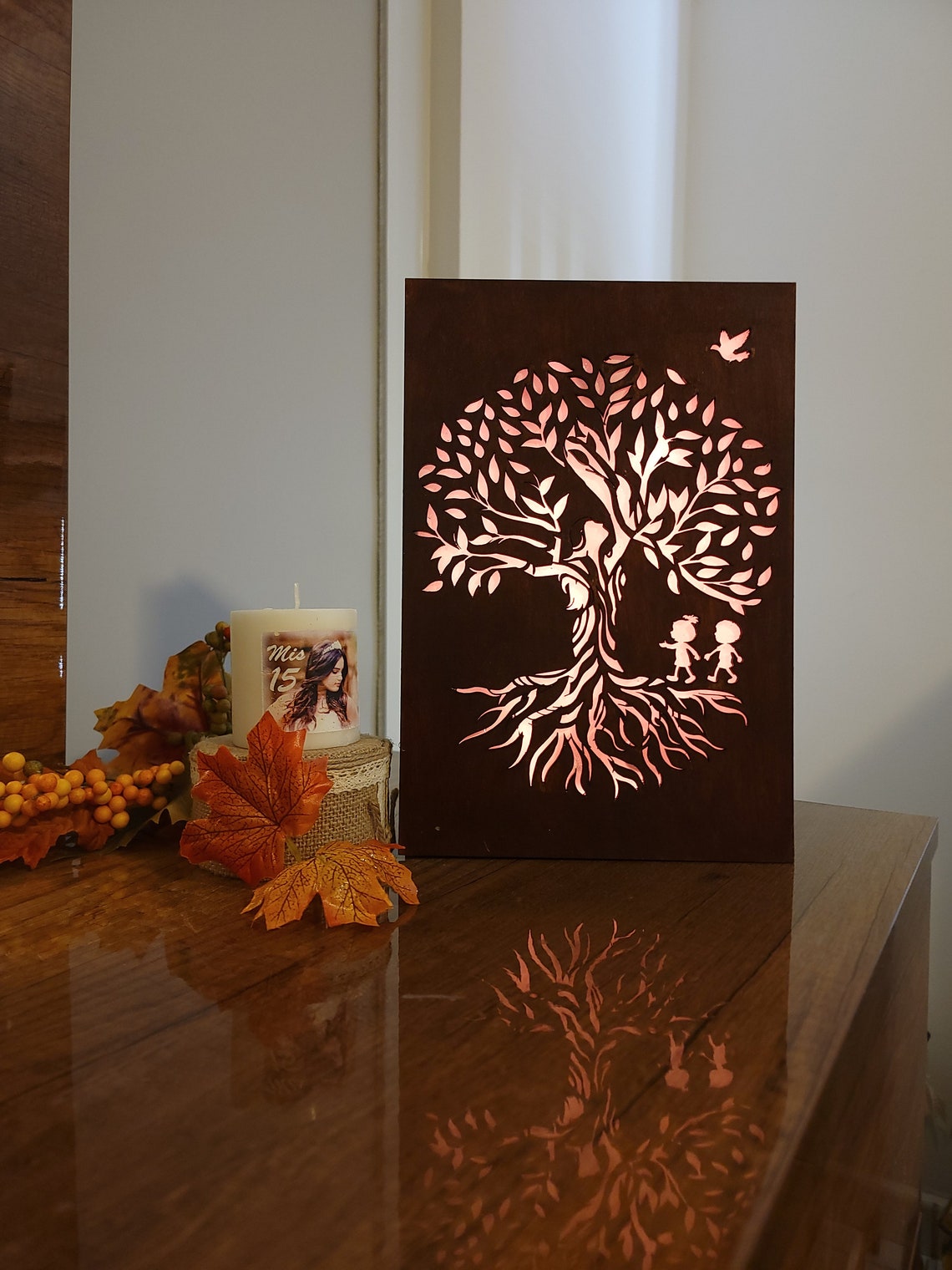 Tree of Life Family Lamp, the Tree of Life, Mothers Day Gift, Tree of ...