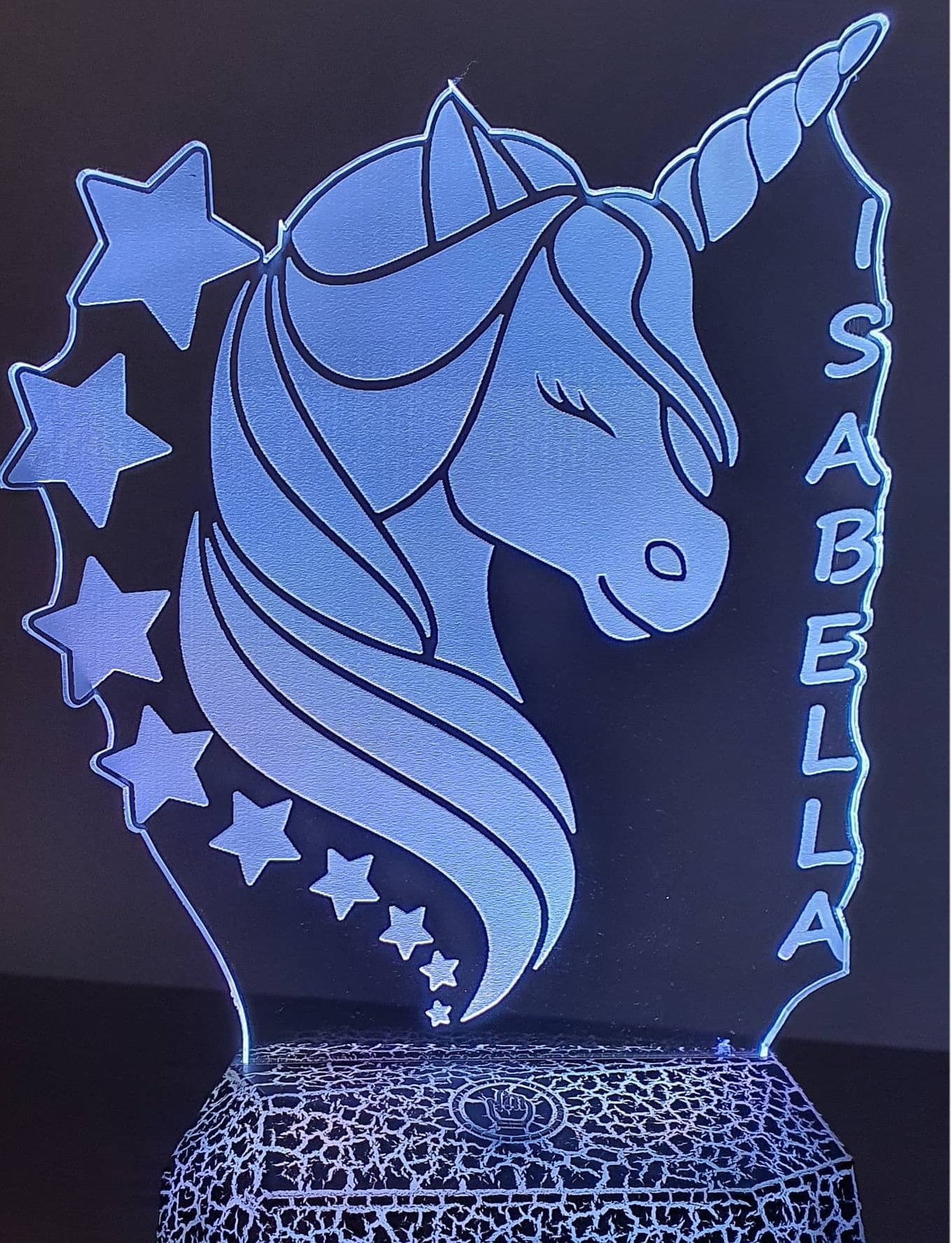 Unicorn Night Lights, Unicorn for Her, Custom Night Light, Little Girls ...