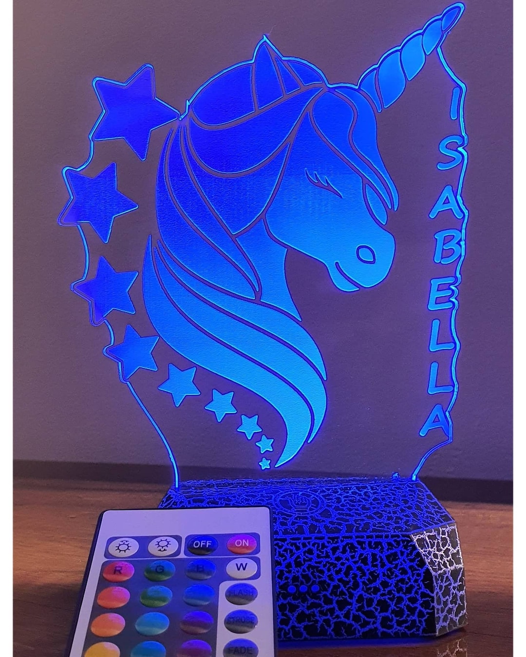 Unicorn Night Lights, Unicorn for Her, Custom Night Light, Little Girls ...