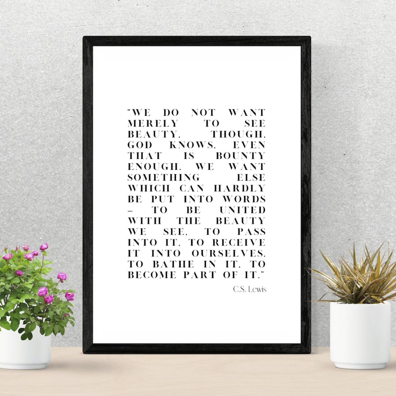 Lewis Quote - Etsy