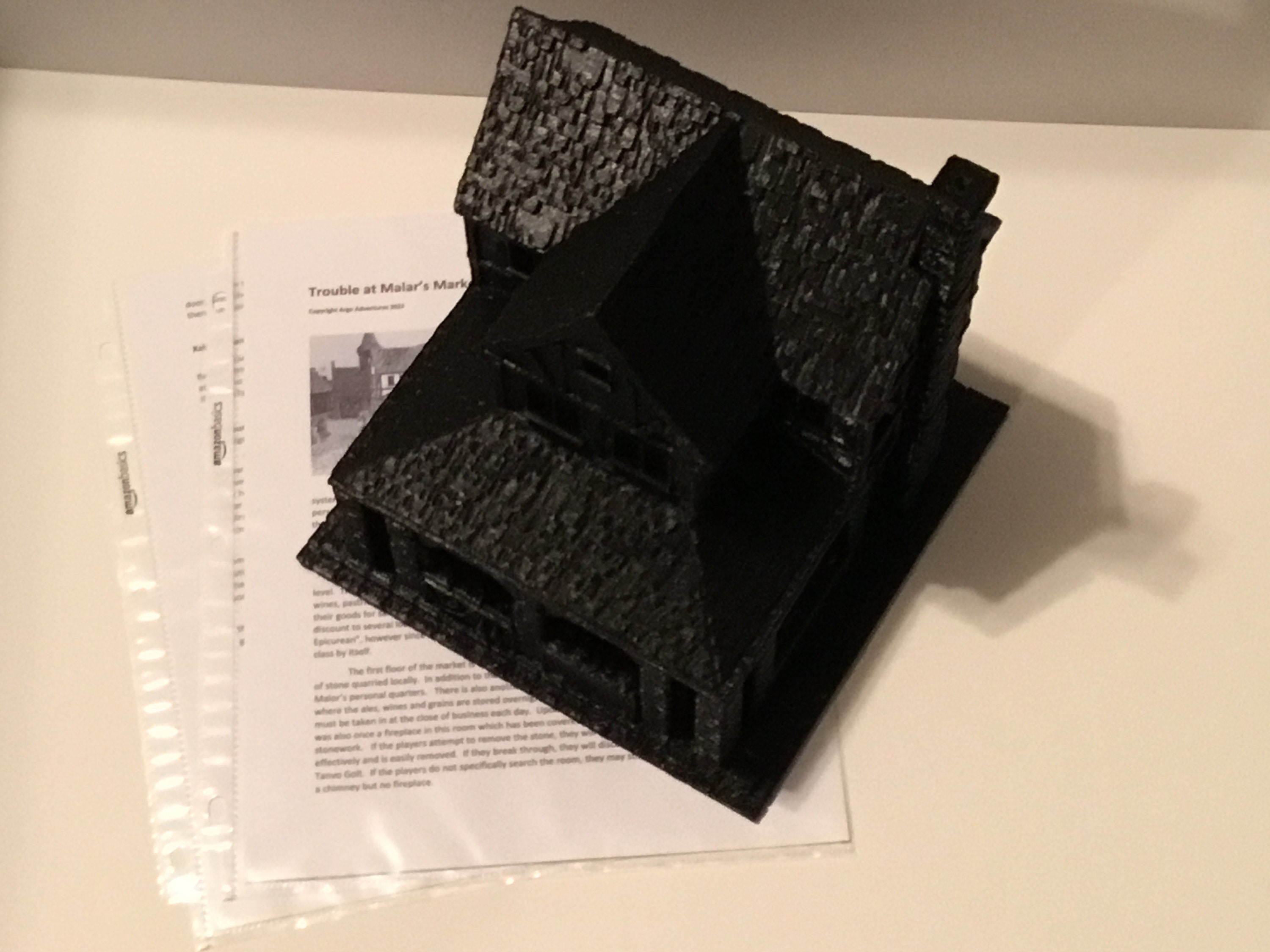 Medieval Market 28mm 3D Print Building Terrain Dnd - Etsy