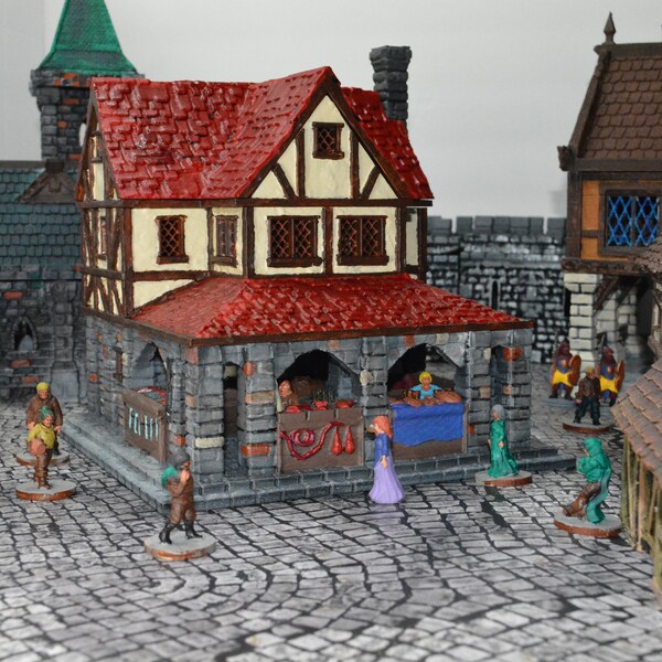 3d Print Medieval Market - Etsy