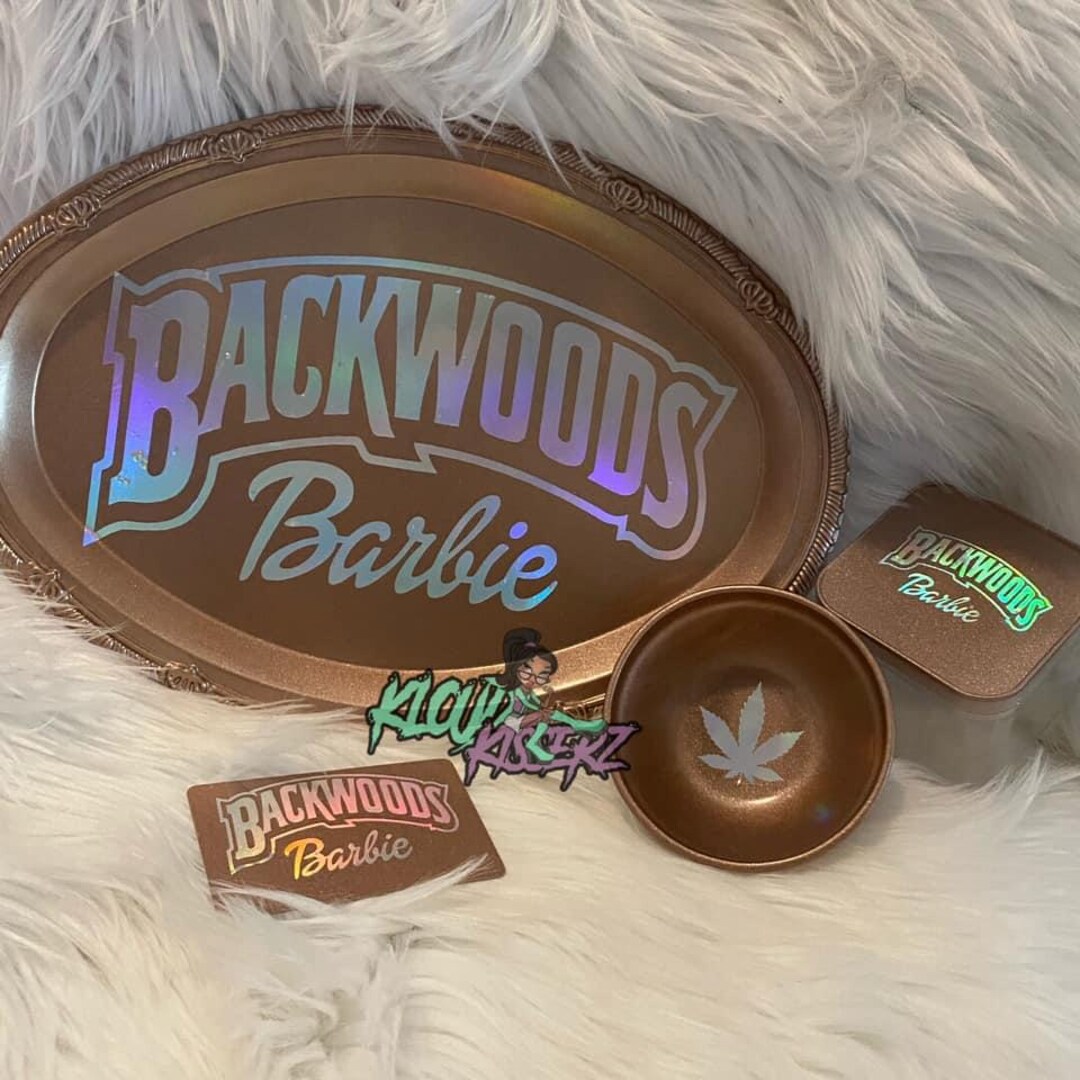 Backwoods Barbie Rolling Tray Set - Etsy