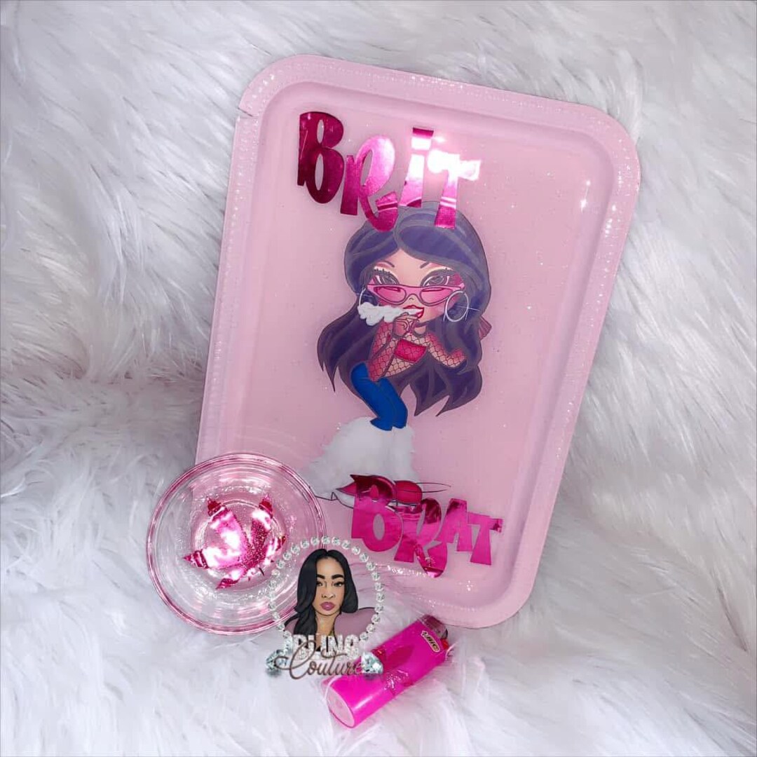 Doll Rolling Tray Set - Etsy