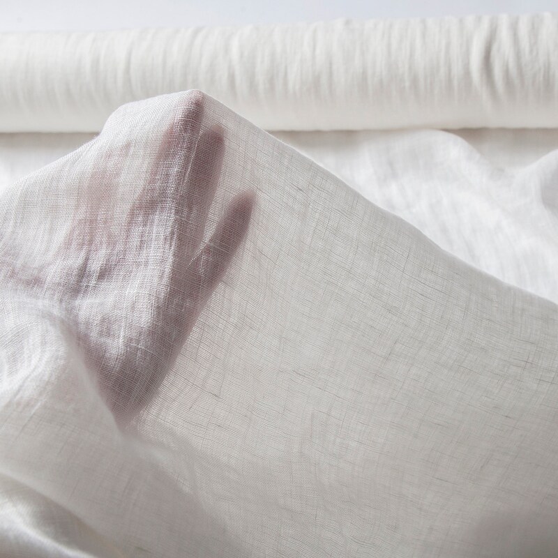 Sheer Linen Fabric - Etsy