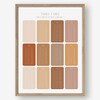 Earth Tone Times Table Poster, Multiplication Chart, Educational Poster ...