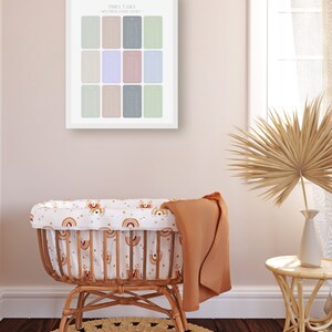 Pastel Times Table Poster Multiplication Chart Educational - Etsy