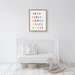 Primary & Secondary Colours Alphabet Poster, Educational Poster - Etsy