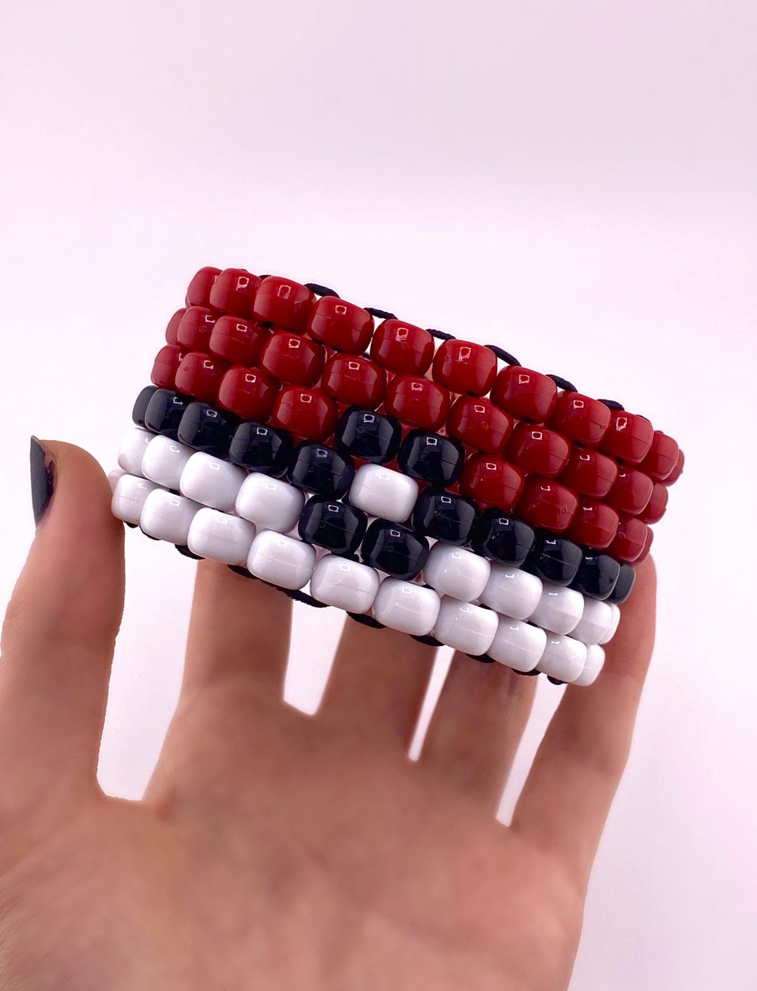 POKÉMON CUFF Kandi Beaded Bracelet Scene Jewelry Rave Accessories ...