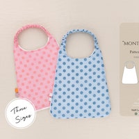 Scallop Baby Bib Sewing Pattern Beginner-friendly A4 - Etsy