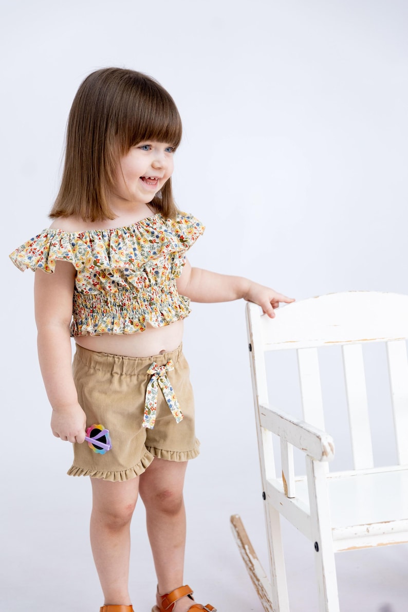 Easy Girls Shorts Sewing Pattern: Baby Toddler Kids Sizes 1-10 (PDF ...
