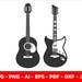 Guitar SVG Bundle, Guitar PNG Bundle, Guitar Clipart, Guitar SVG Cut ...