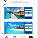 Maldives Ticket ,boarding Pass Template, Vacation, Trip, Surprise ...